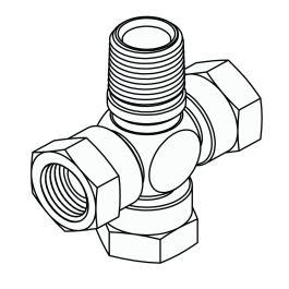 Pipe Swivel Cross