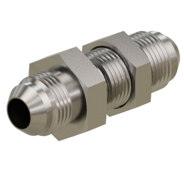 JIC Bulkhead Union with Locknut