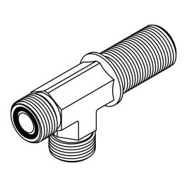 ORFS Bulkhead Union Run Tee