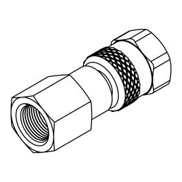 Gauge Connectors with Female Pipe