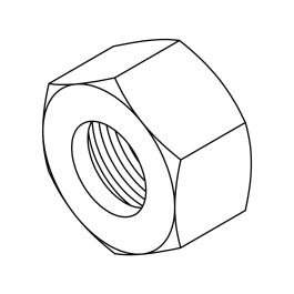 Metric Compression Coupling Nut