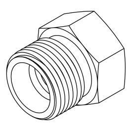 Metric Compression Tube Plug
