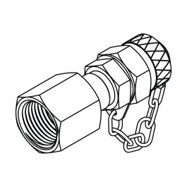 Test Point - JIC Swivel to Test Point